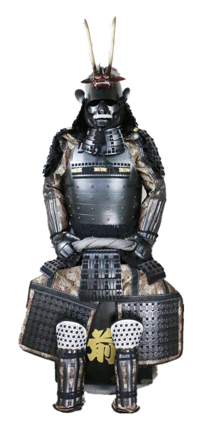 Wearable Japanese Armor suit Rüstung Samurai Iron Daku Akuma silver ...